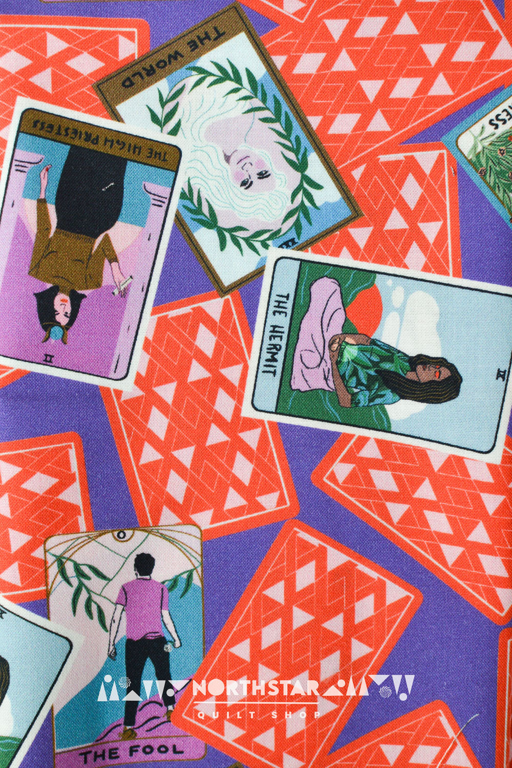Tarot Cards | Cloud9 Fabrics Quilting Cotton Yardage Organic Cotton ...